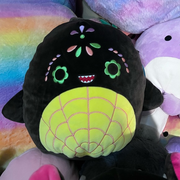 Squishmallows | Toys | Squishmallow Oceana The Shark W Sugar Skull ...